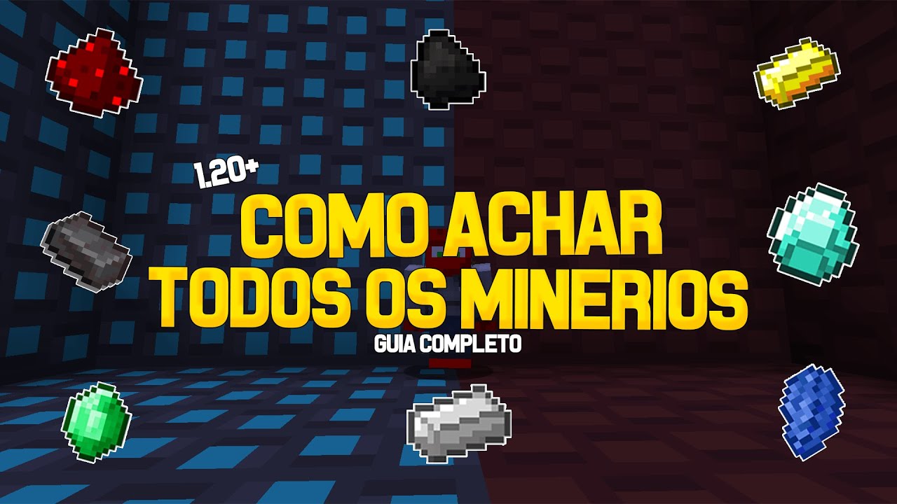 Como Achar Todos Os MinÉrios Do Minecraft 1 20 Guia Completo