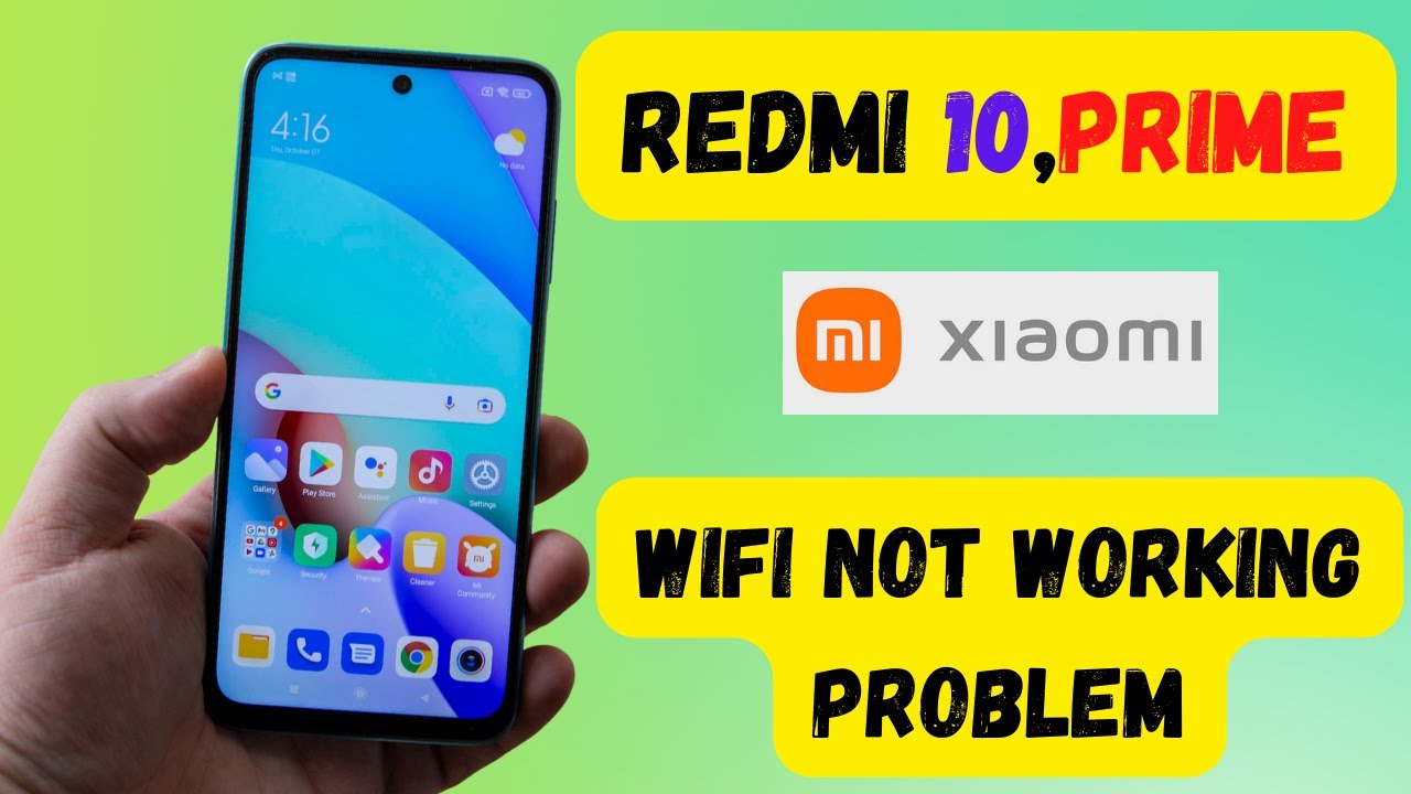 How to Fix Wifi Not Working Problem | Redmi 10,Prime Wifi connection ...