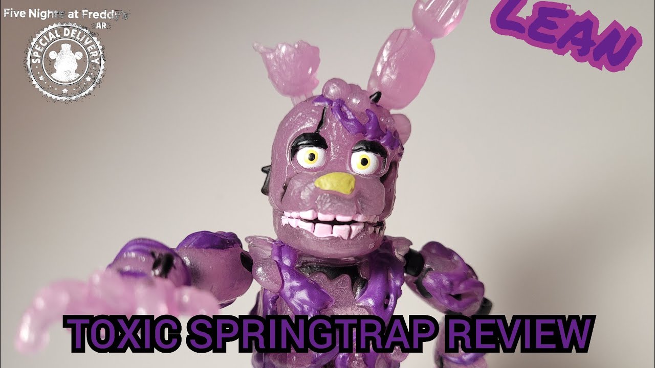 FNAF AR: Toxic Springtrap Figure Review(5) - YouTube