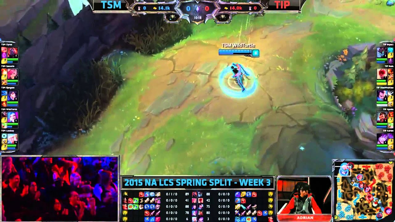 TSM Wild Turtle (Jinx) Steal the dragon with rocket - LCS 08/02/2015 ...
