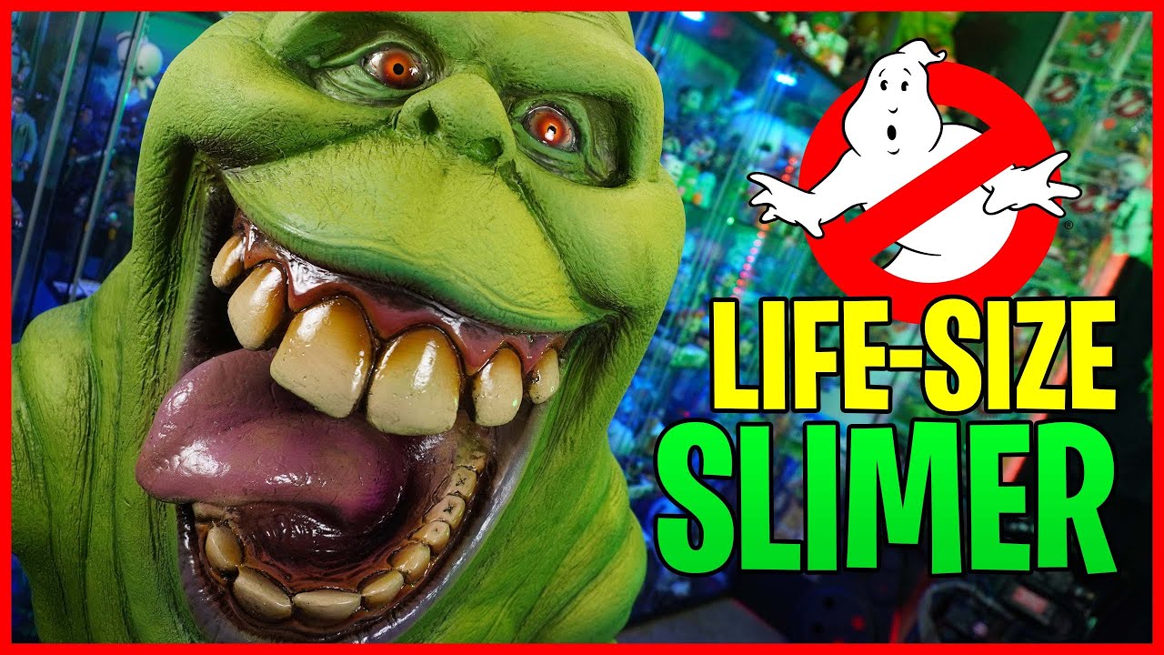 Life-Size Ghostbusters Slimer Prop! (REVIEW) - YouTube