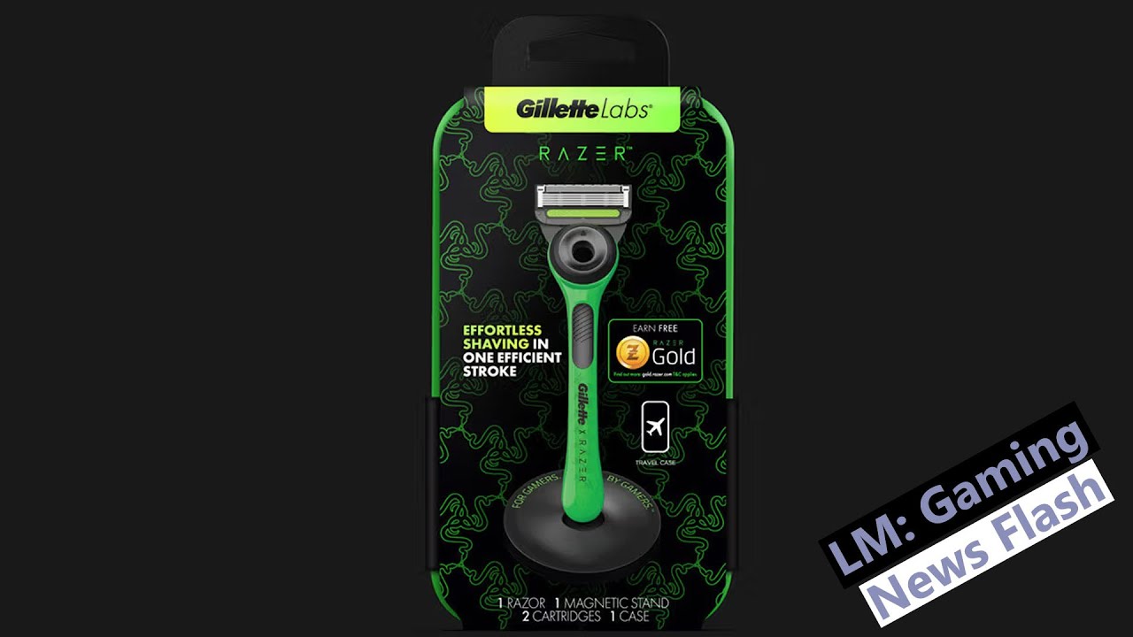 Gillette & Razer Team Up on Limited Edition Razor Launch & Feel Sharp ...