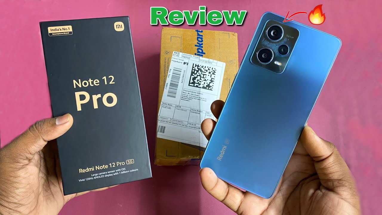 Redmi Note 12 Pro 5G Unboxing 🔥🔥🔥 - YouTube