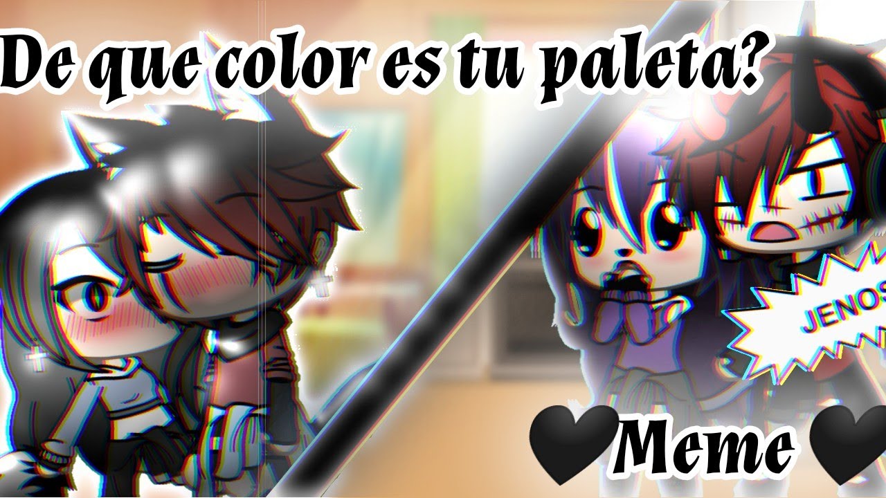 🍭De qué color es tu paleta🍭? //meme//(original en la descripción) - YouTube