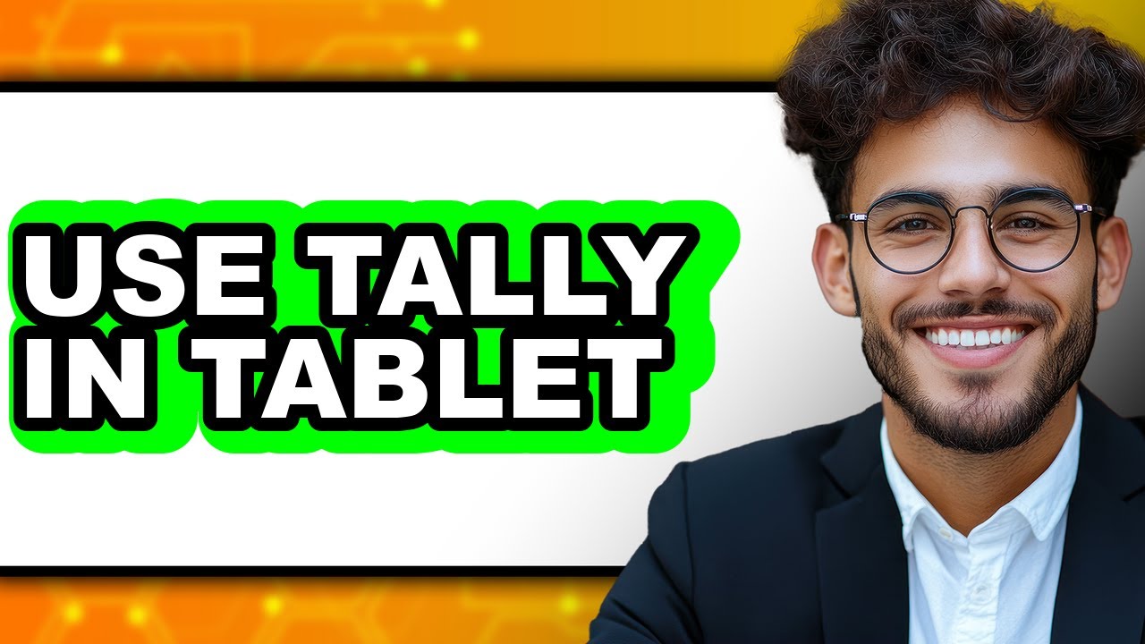 How to Use Tally in Tablet - Full Guide - YouTube