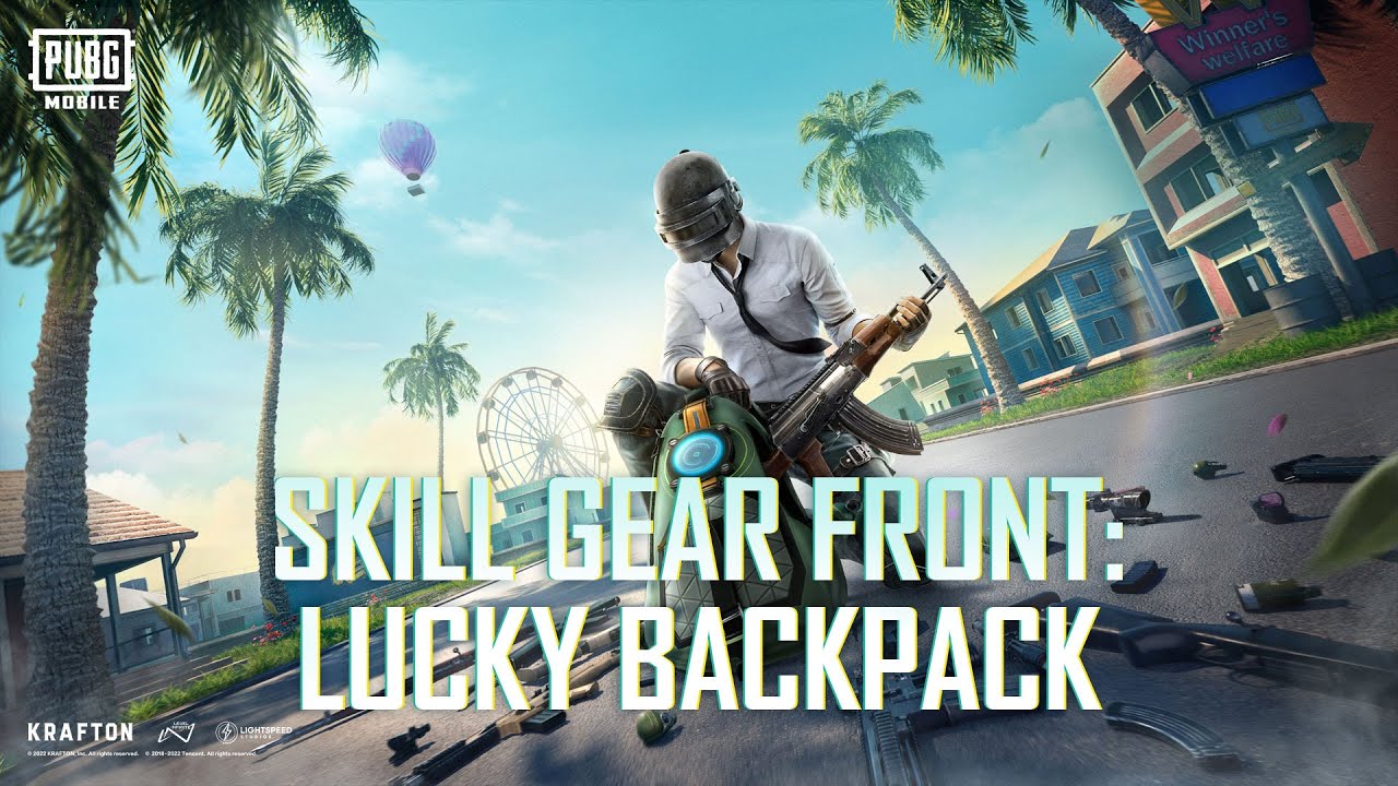 Skill Gear Front: Lucky Backpack | PUBG MOBILE - YouTube