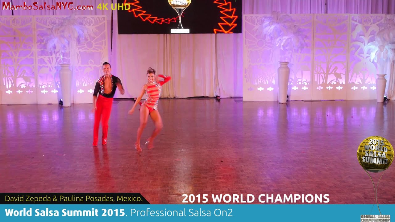 WSS15 Feb7. Pro Salsa On2 World Champions David Zepeda & Paulina ...