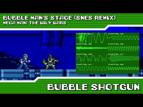 Mega Man 2 - Bubble Shotgun ~ Bubble Man's Stage (Remix)