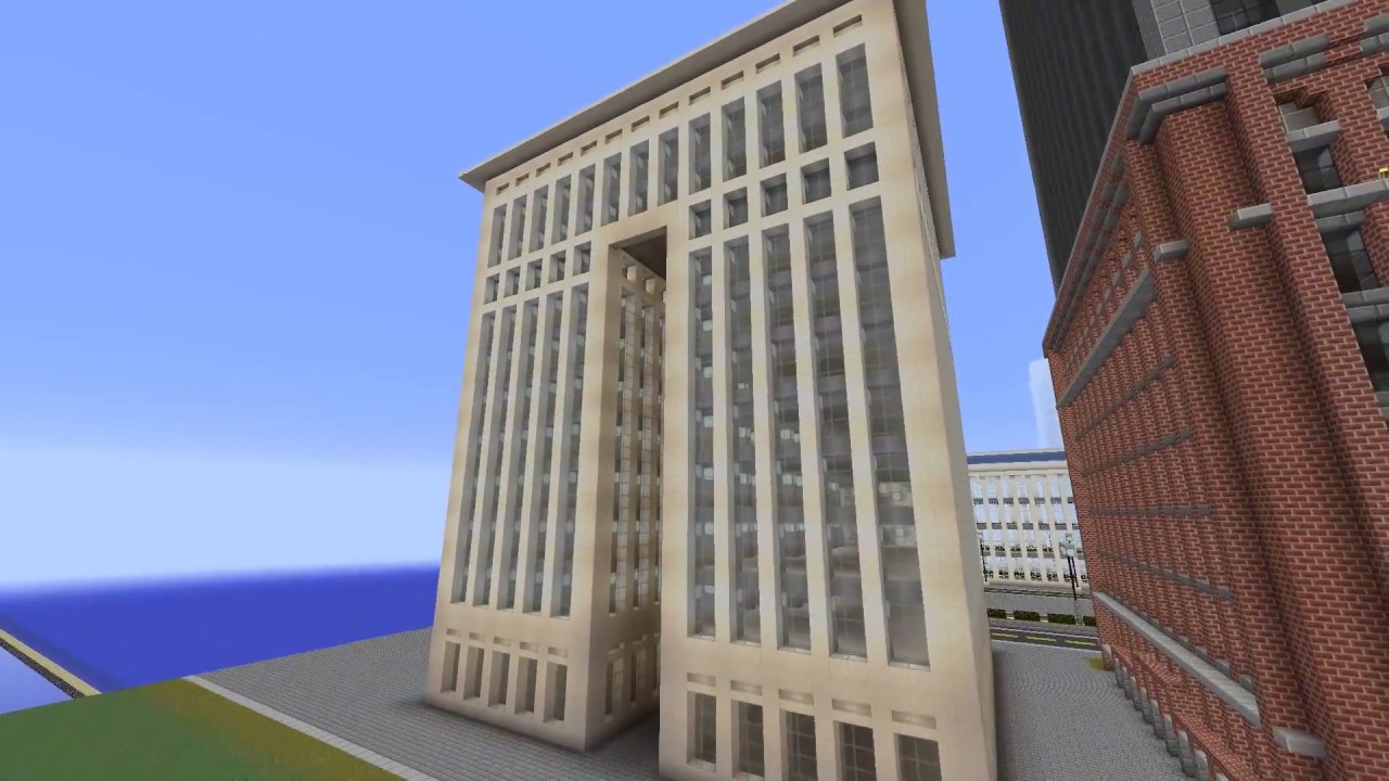 Minecraft - Skyscraper Timelapse 15 - YouTube