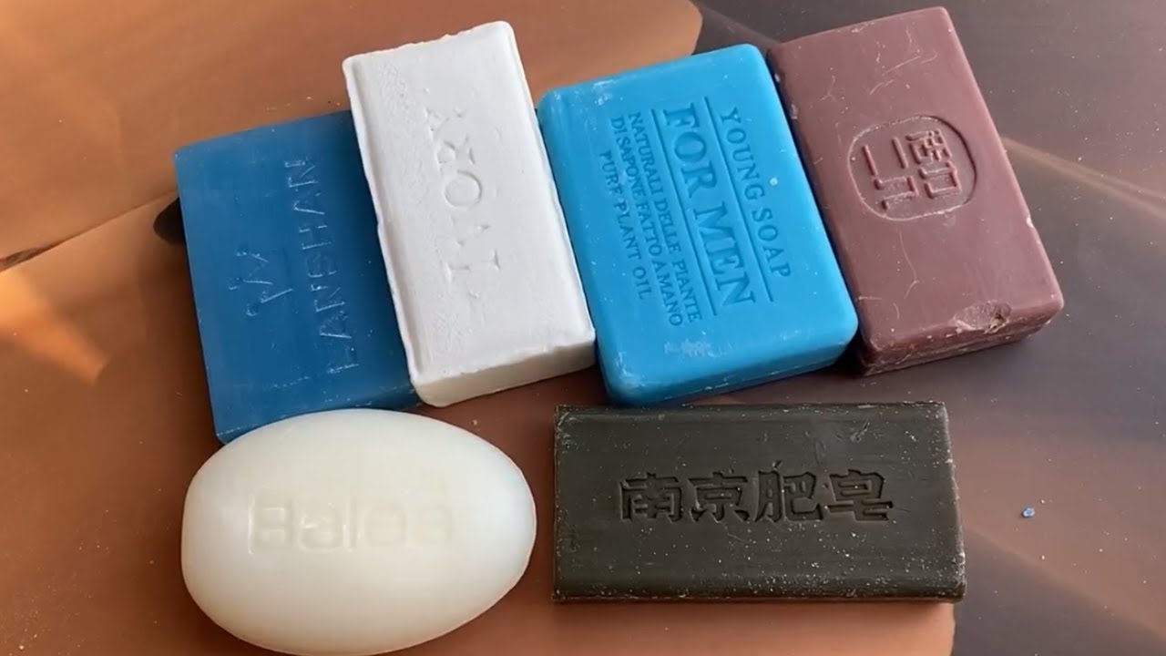 Satisfying Soap Cutting 🧼Soap Crushing ASMR ️Soap Carving Satisfying ...