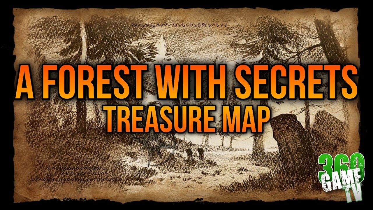 A forest with secrets Treasure Map Guide / Location / Tutorial ...