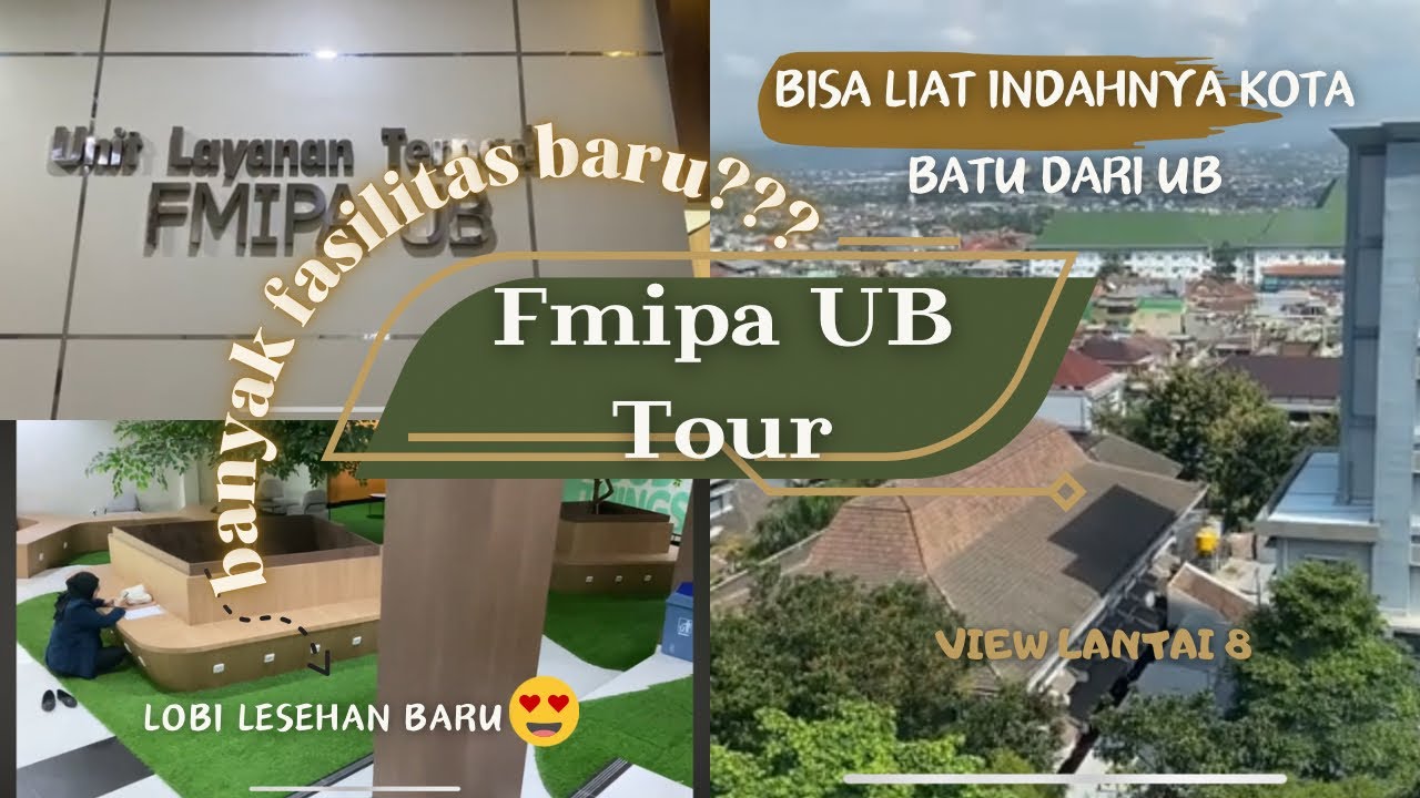 TOUR GEDUNG FMIPA UNIVERSITAS BRAWIJAYA - YouTube