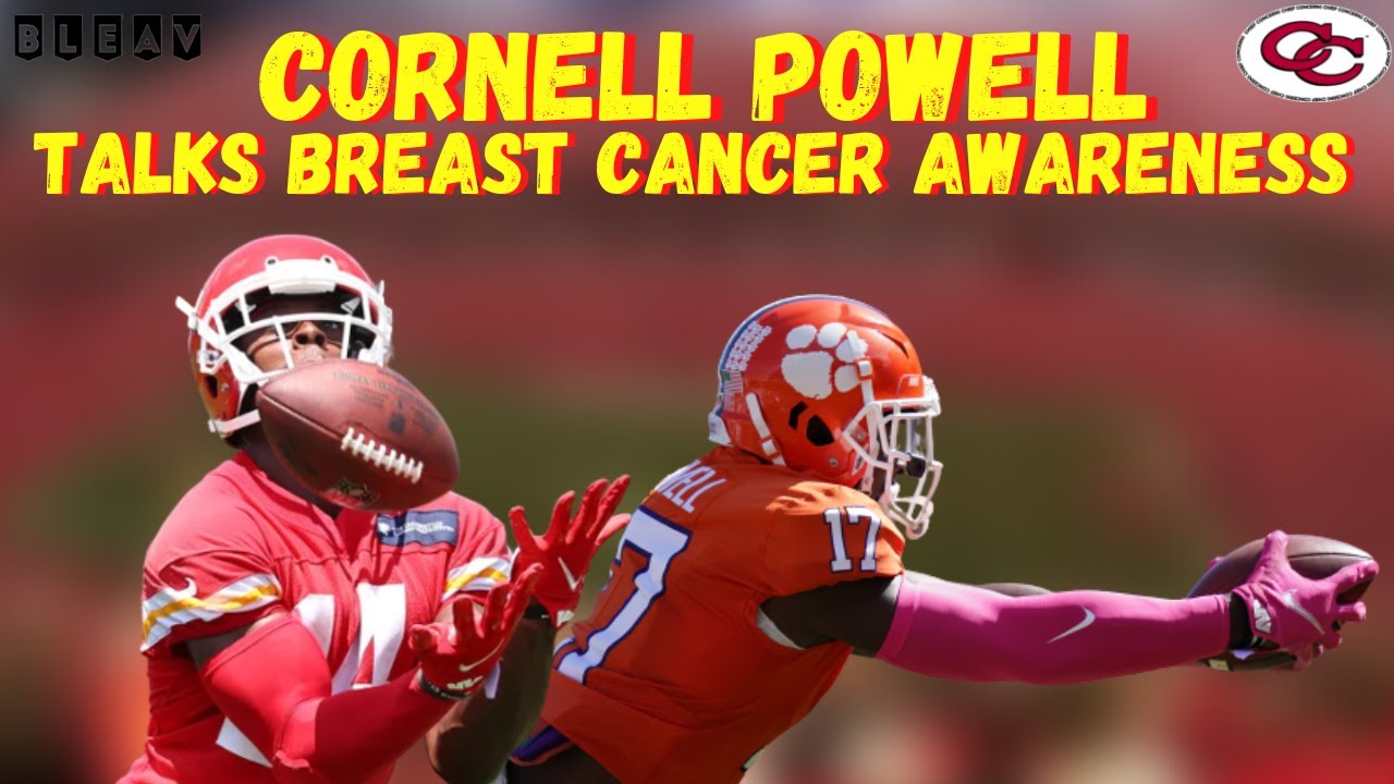 Get To Know Chiefs WR Cornell Powell On A Deeper Level - Breast Cancer ...