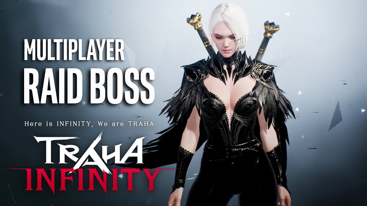 TRAHA INFINITY Gameplay Multiplayer RAID BOSS Battle - YouTube