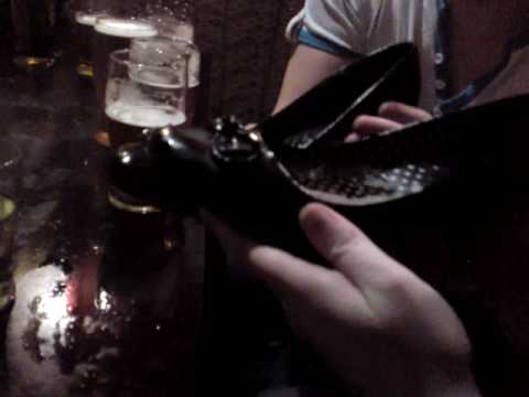 Drinking from shoes in the Station - YouTube