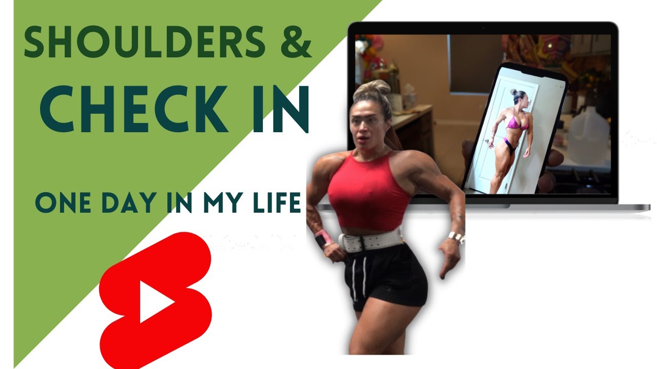 Shoulder workout and Check ins With IFBB PRO GABRIELA CADENA - YouTube