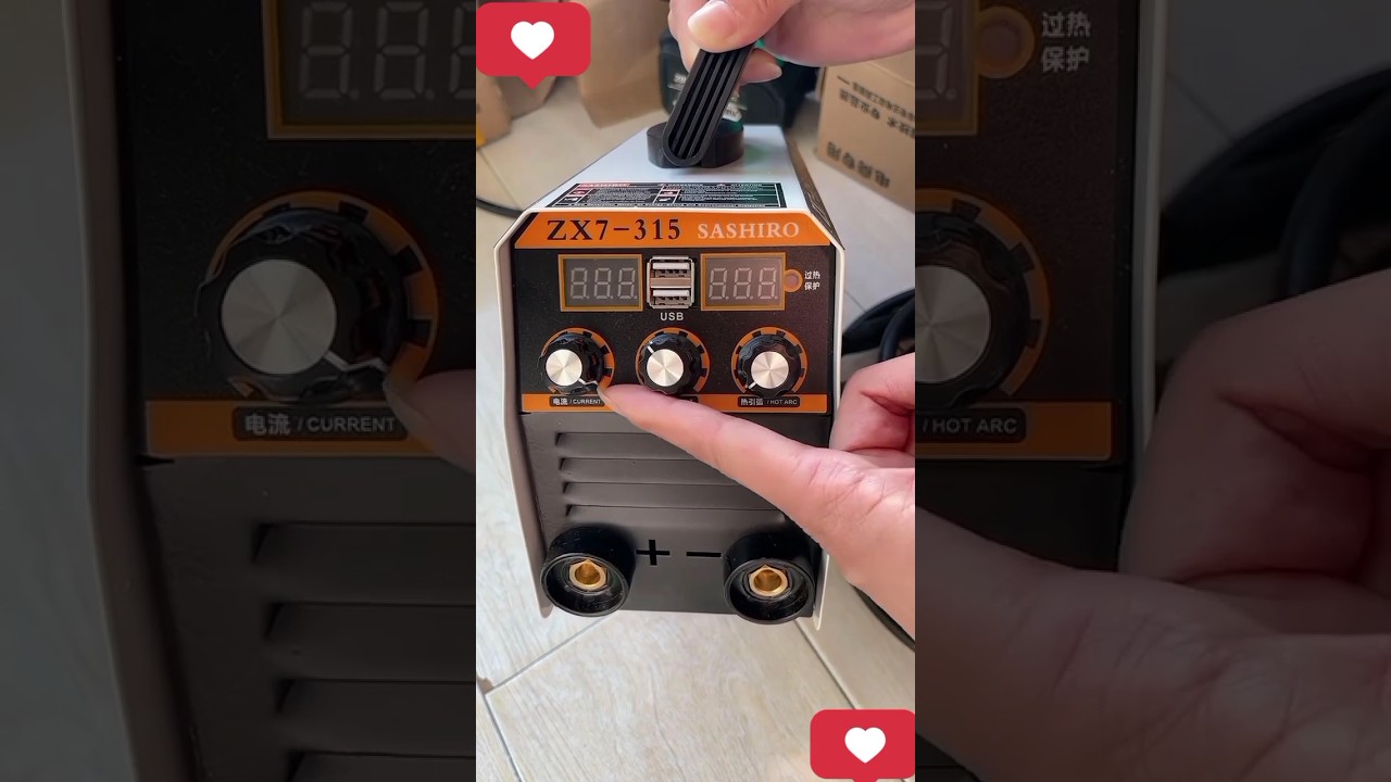 ZX7_315 Welding machine - YouTube