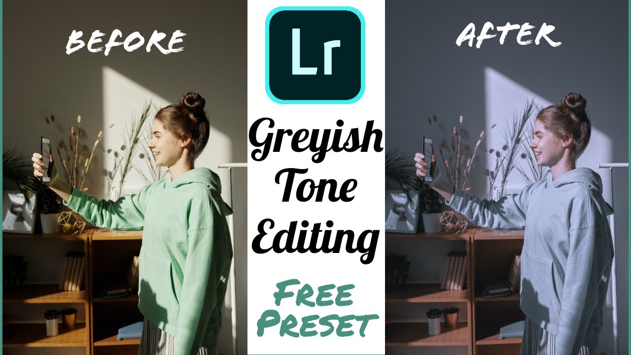 How to Edit Photos on GREYISH TONE Effect || Free Lightroom Mobile ...