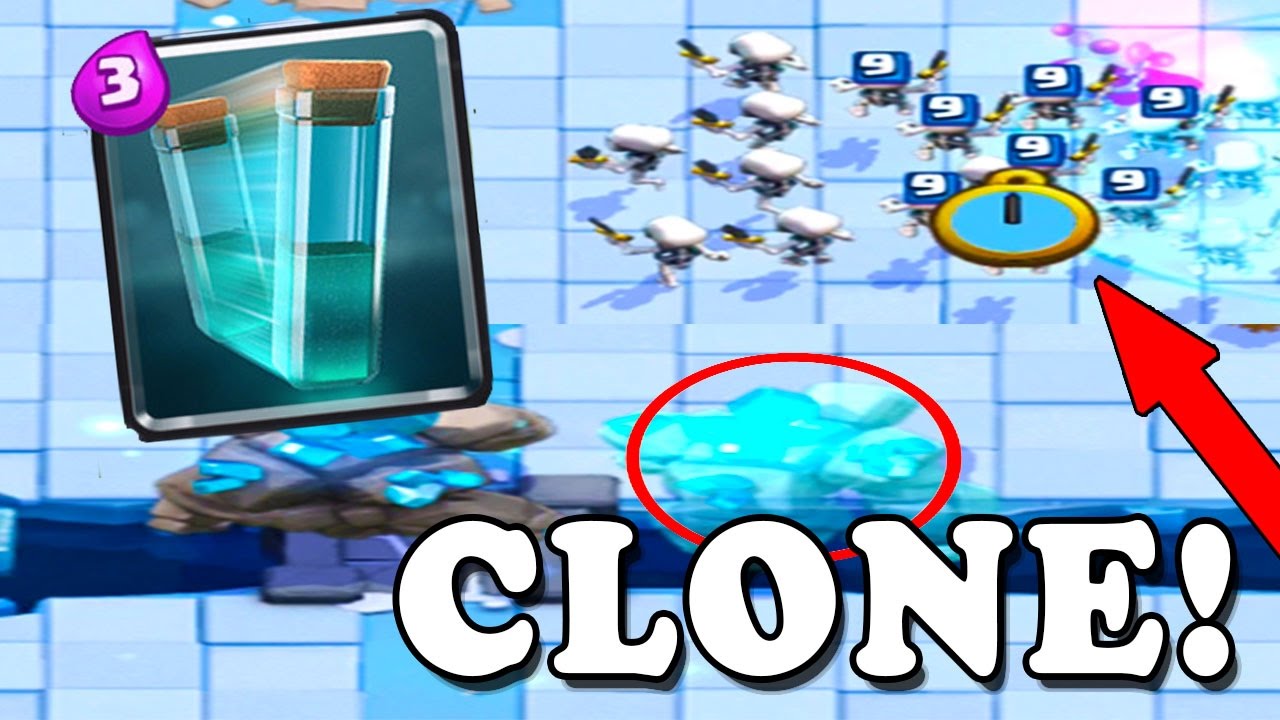 CLONE SPELL DECK in Clash Royale // I LOVE THE CLONE SPELL!! Clash ...