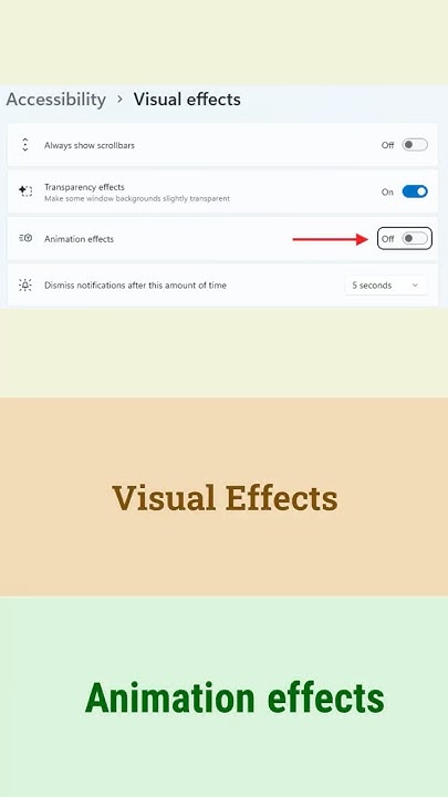 Smooth or Distracting? Windows 11 Animations Explained⚡ Boost Performance! Turn Off - YouTube