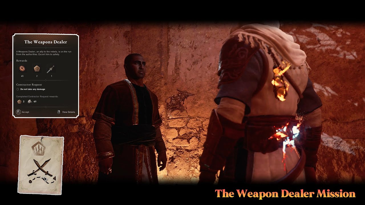 The Weapon Dealer Mission | Assassins Creed Mirage - YouTube