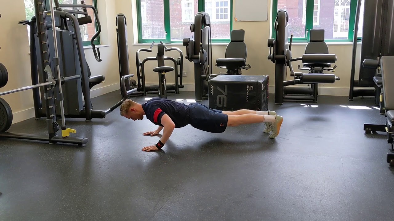 Negative Push Up - YouTube