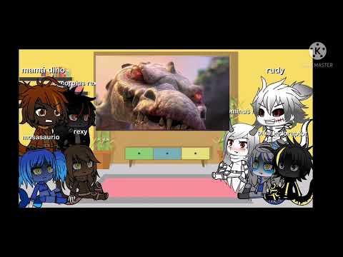 dinos de Jurassic world reaccionan a rudy vs buck parte 2