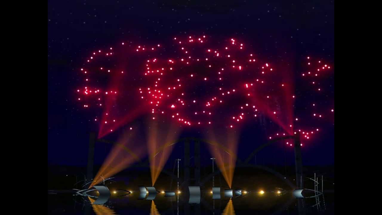 RCT3 Fireworks - 007 Theme/Trailer - YouTube