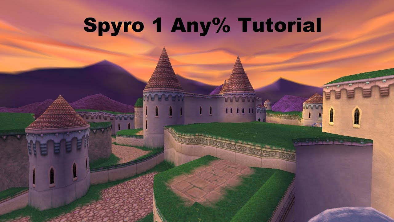 Spyro 1 Any% Speedrun Tutorial (Town Square) - YouTube