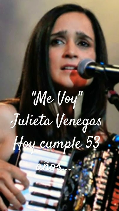 "Me Voy" Julieta Venegas - YouTube