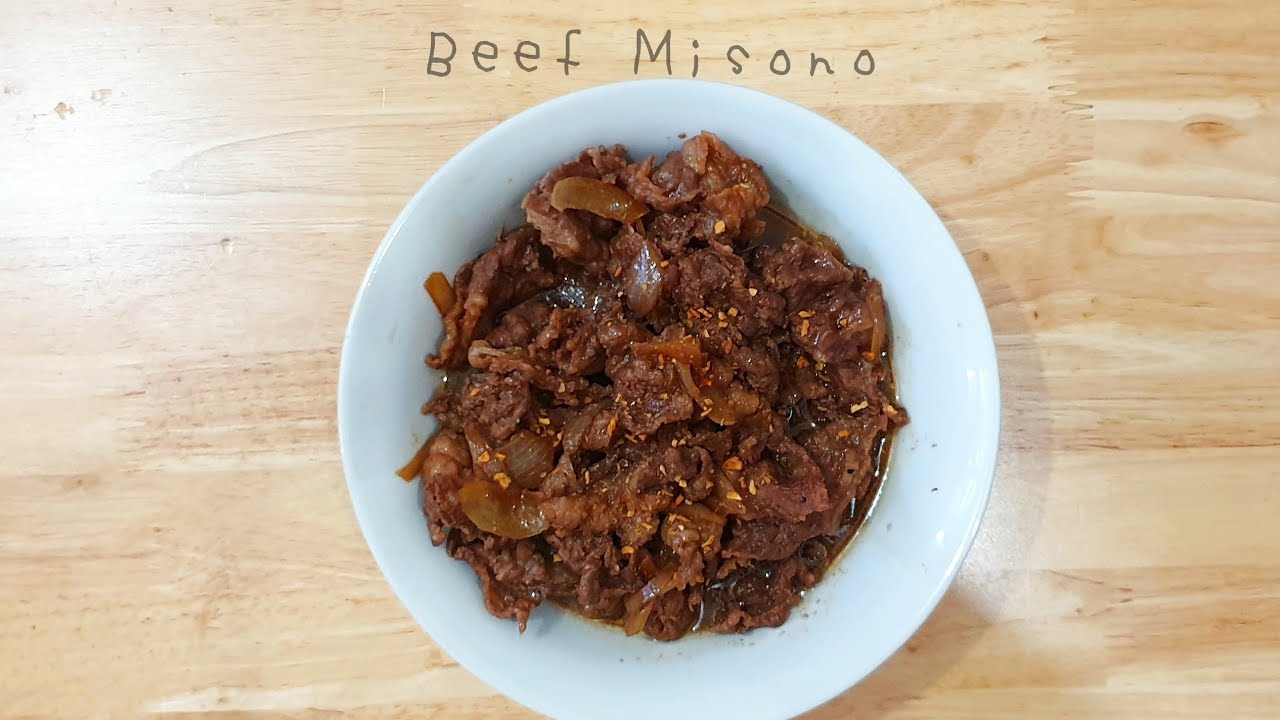 Beef Misono #beefmisono #japanesefood - YouTube