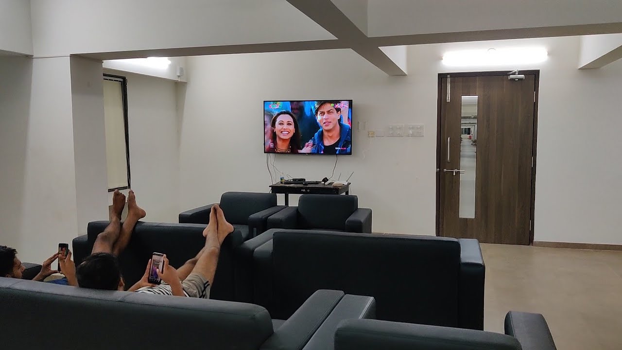 IIT Bombay TV Room || night masti 😅, Hostel 18 - YouTube
