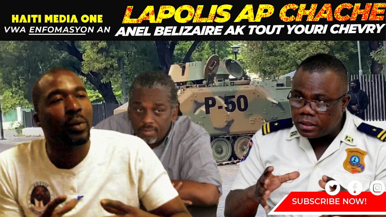DCPJ Ap Chache Kou Chen Fo Anel Belizaire Ak Youri Chevri, 3 Cha Yo ...