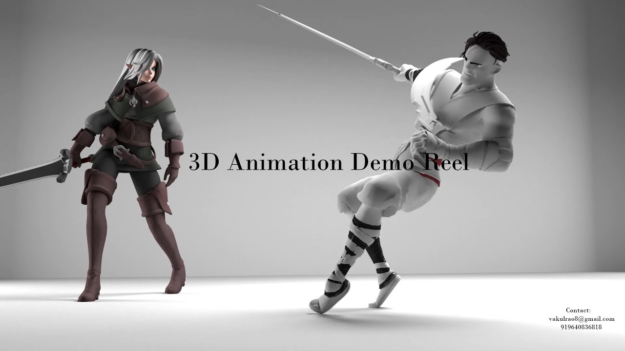 3D Animation Demo Reel - YouTube