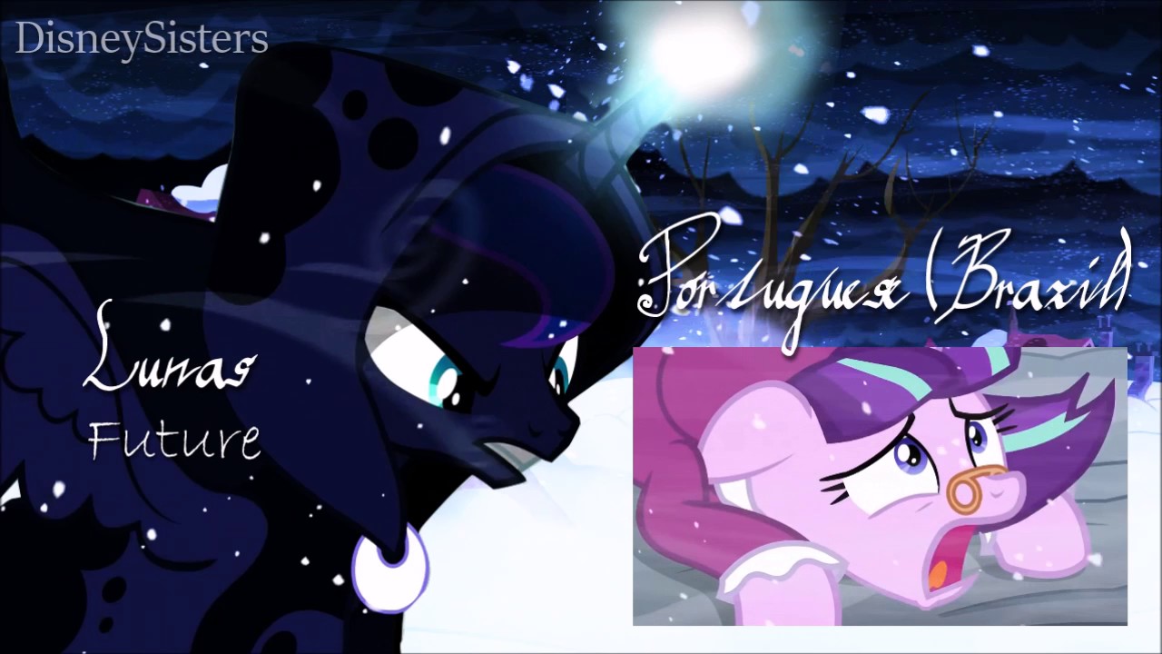My little Pony - Luna's Future (Multilanguage Part 2) - YouTube