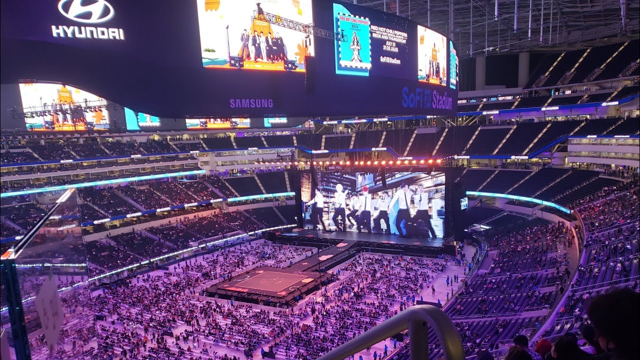 BTS at Sofi Stadium| 11/28/21| Top View only| Permission to Dance ...