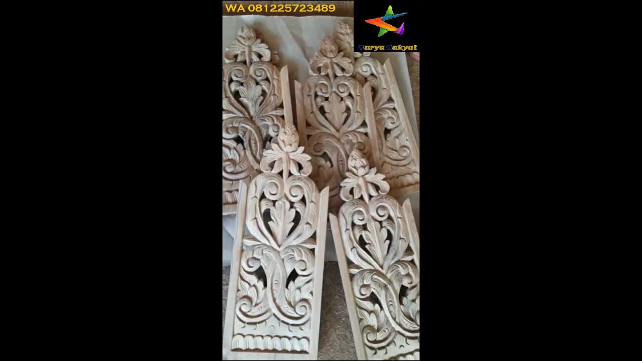 UKIRAN TEMPEL TIANG SOKO JOGLO 081225723489 - YouTube