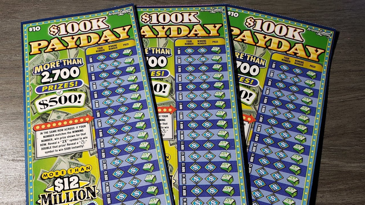 💰WINNER!!💰 3X $10 $100K PAYDAY - ARIZONA LOTTERY SCRATCH OFF TICKETS ...
