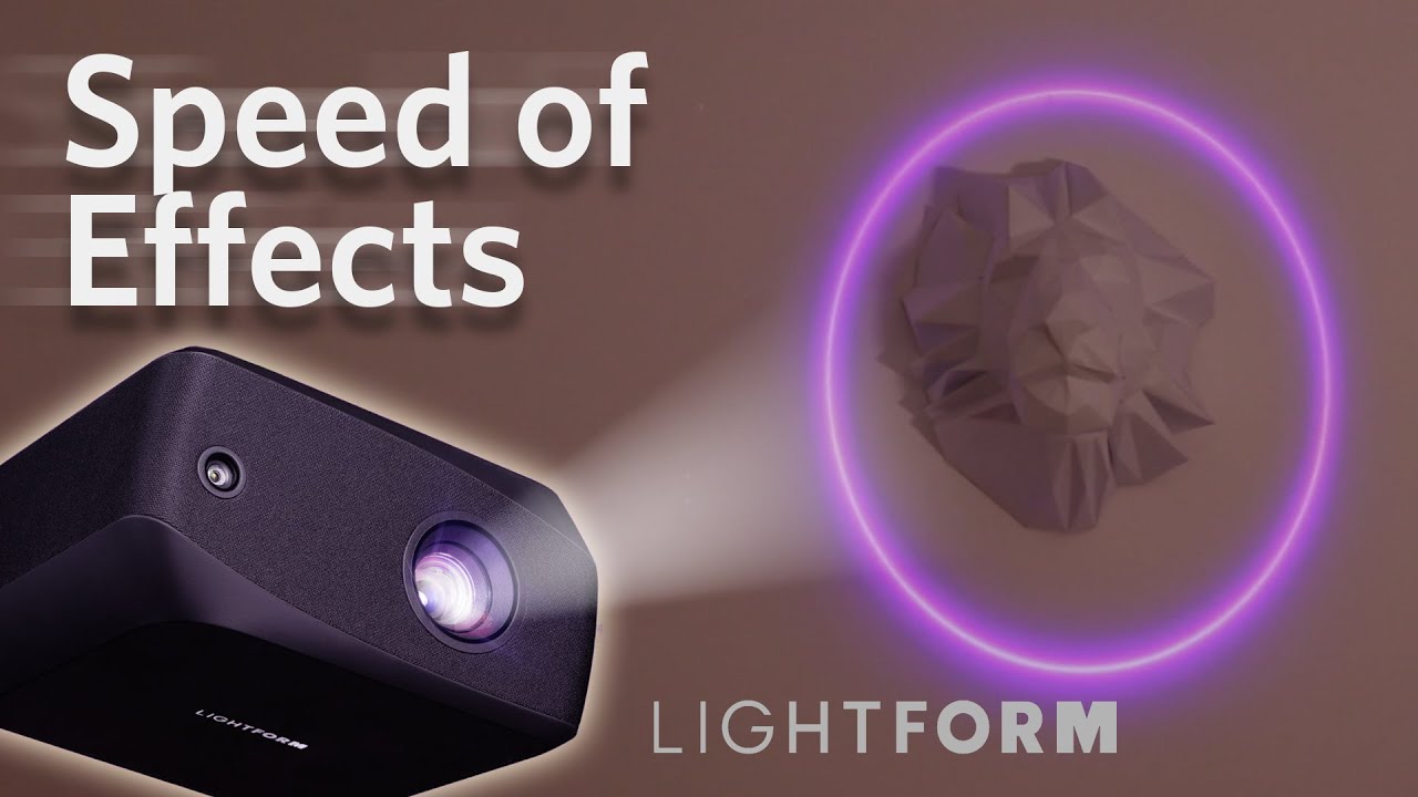 Lightform Tutorial Speed of Effects and Making Them Seamless - YouTube