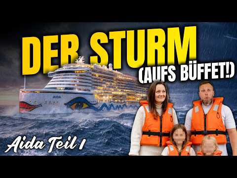 TRAUMSCHIFF AIDA?! Vom Kellner VERJAGT! Sturm auf See & aufs Büffet! Rhodos, Rentner & Regenwetter