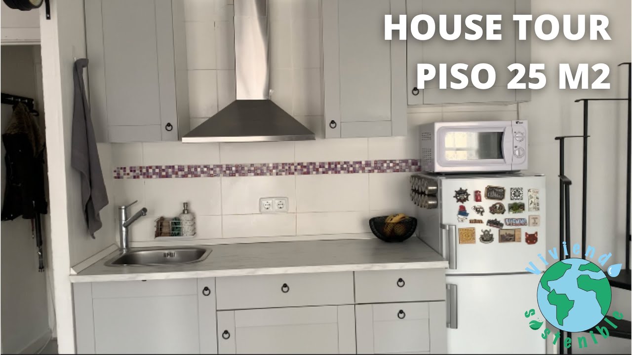 House tour de mi piso de 25 m2 - YouTube