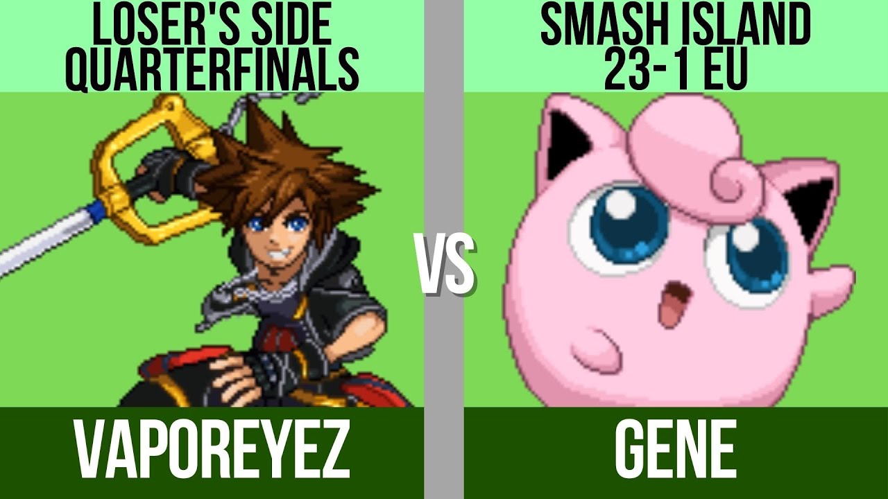 [ENG] VaporeyeZ (Sora) vs. Gene (Puff) - SSF2 Loser's Quarters - Smash ...