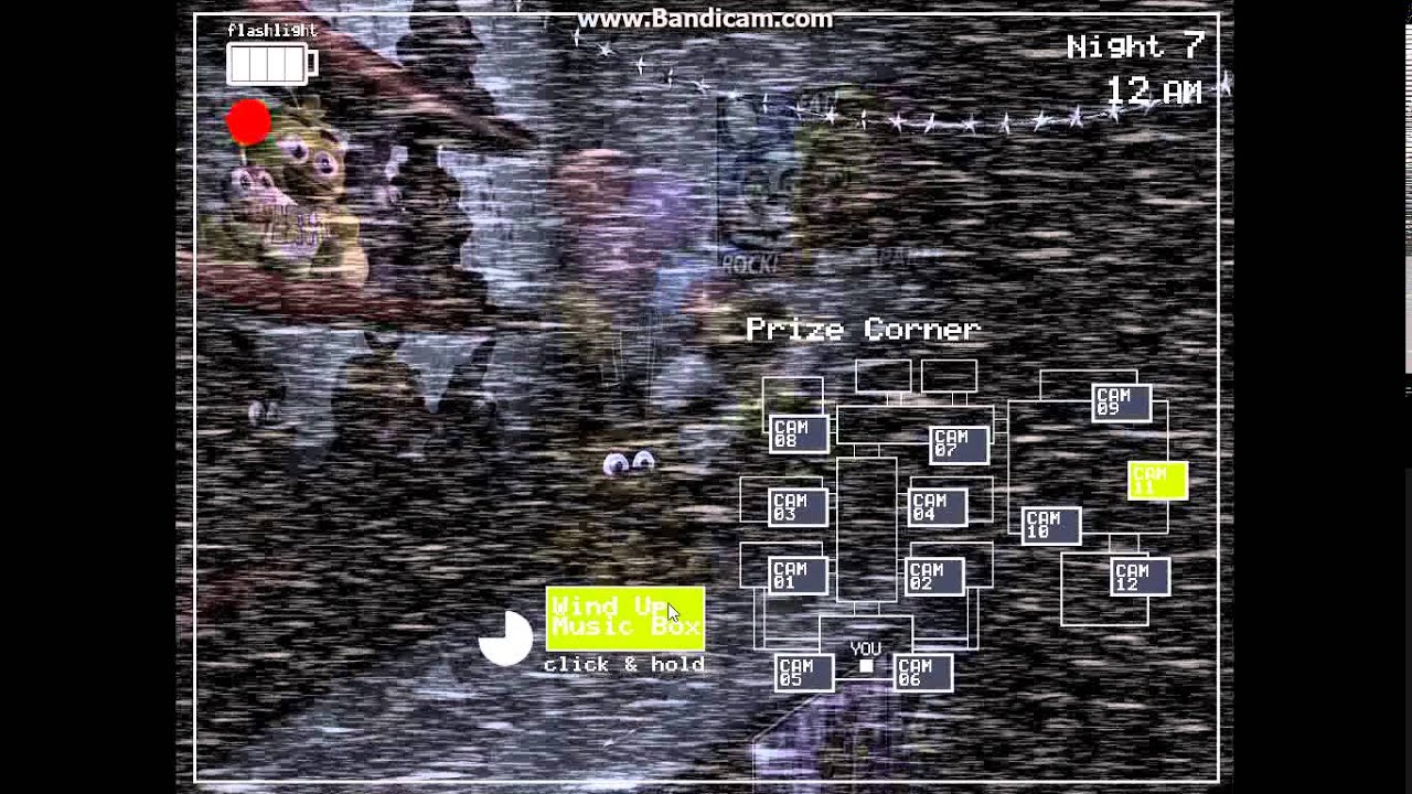 FNAF 2 Toy chica in front of mask mod (fan made) =Toy Bonnie death ...