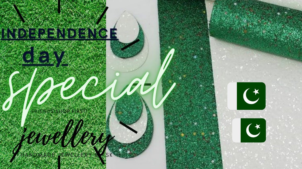 Independence Day Jewellery | 14 August craft | trendy 14 August jewelry ...