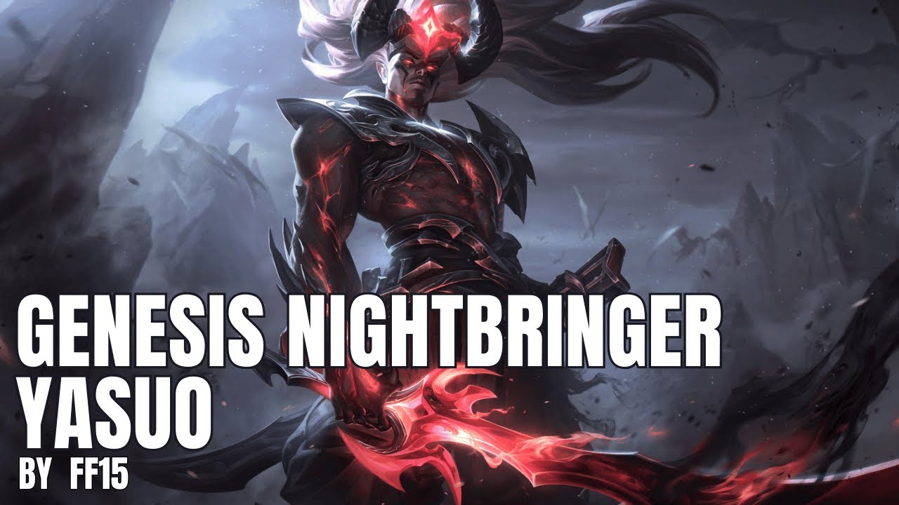 GENESIS NIGHTBRINGER YASUO - SKIN SHOW - LEAGUE OF LEGENDS - YouTube