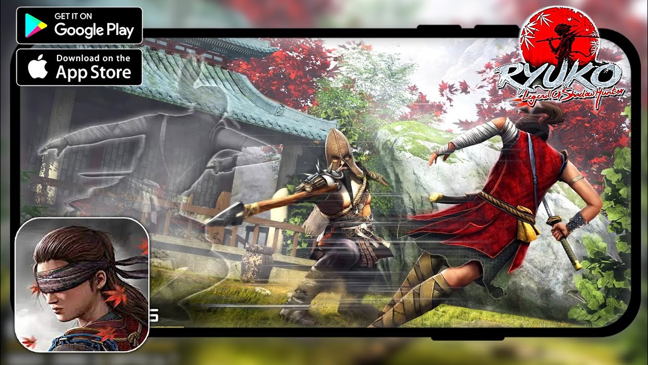 NINJA RYUKO Gameplay Walkthrough Part 1 (Android, iOS) Action Offline ...