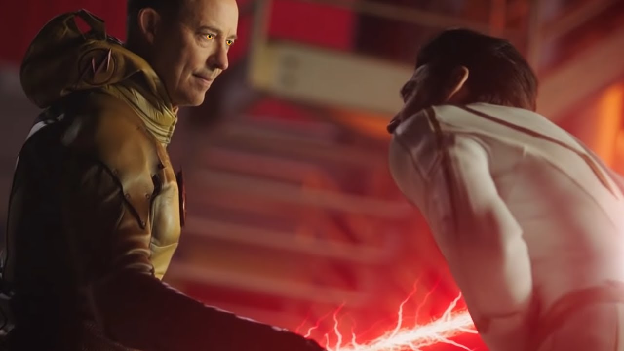 Flash & Reverse Flash vs Godspeed | Lightsaber Duel with added Sounds ...