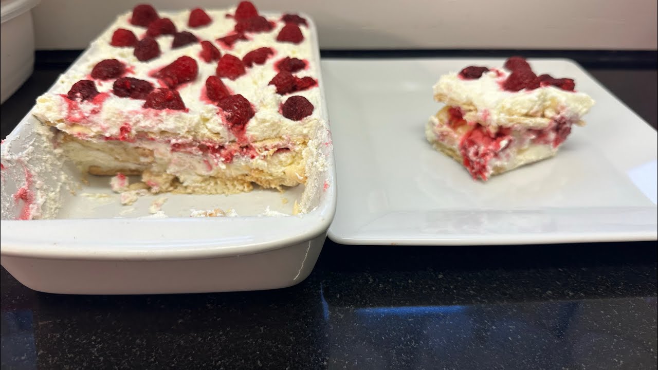 Torte me bisokta dhe fruta / torte e shpejt pa pjekje | no bake cake ...