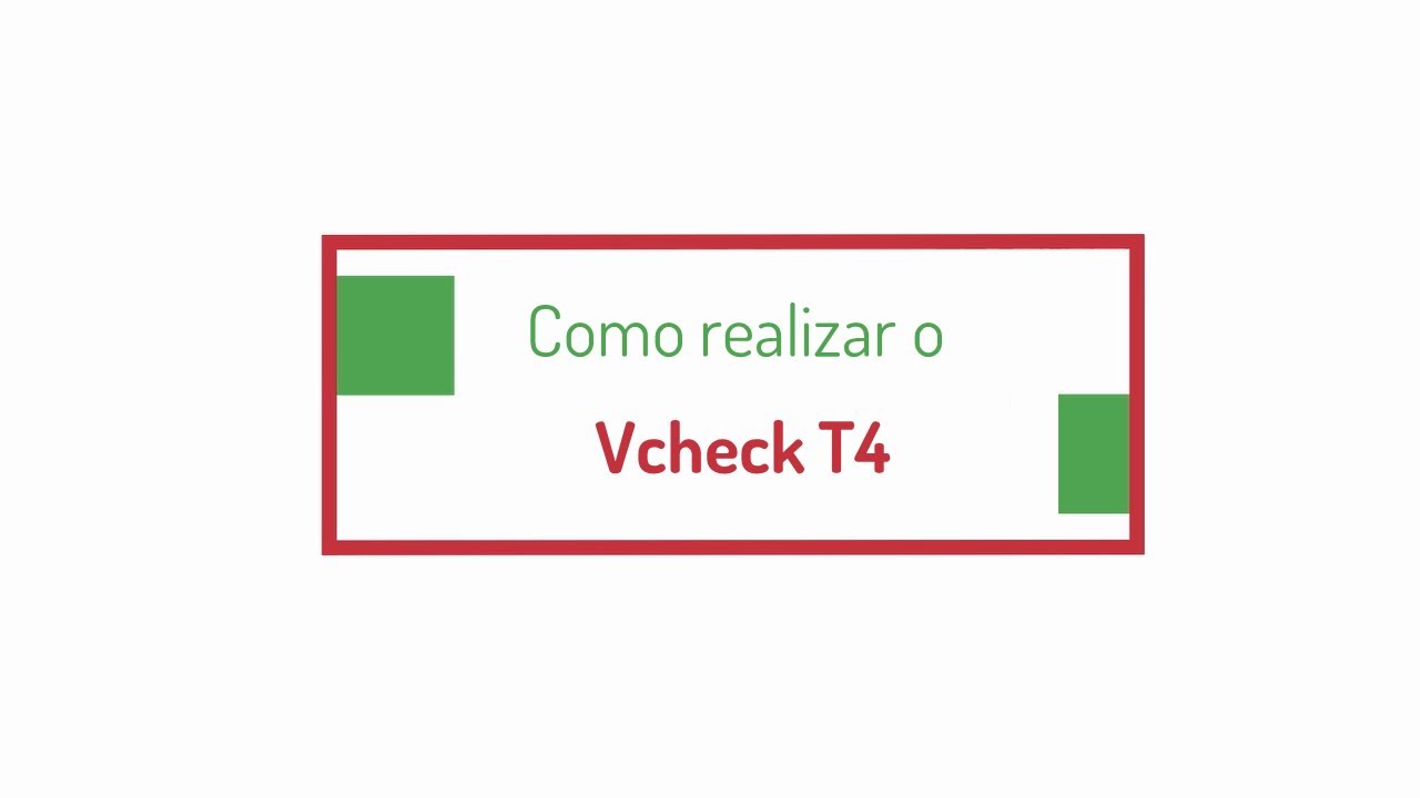 Procedimento Vcheck T4 - YouTube