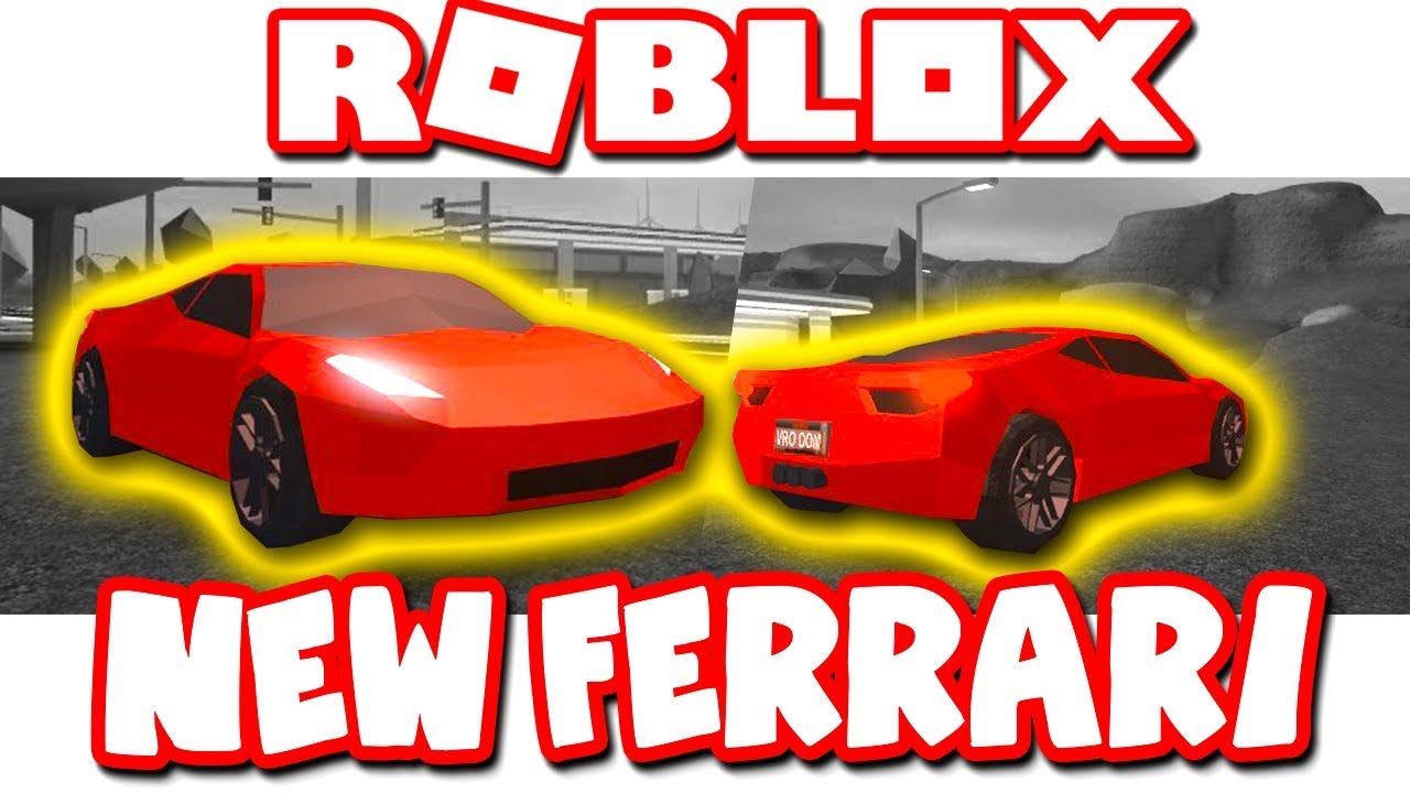 THIS IS THE NEW FERRARI IN ROBOX JAILBREAK!!! - YouTube